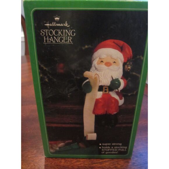 Hallmark | Holiday | Vintage 98s Hallmark Santa With His Good List ...